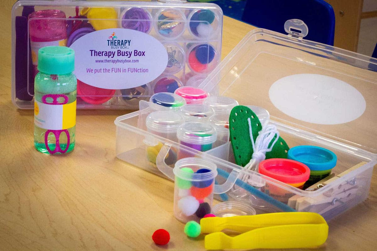 5 Benefits of Therapy Busy Box for School Based Occupational Therapist
