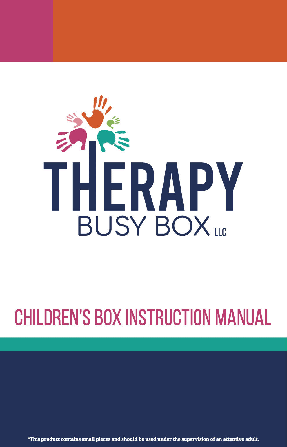 Children's Instruction Manual Only – Therapy Busy Box